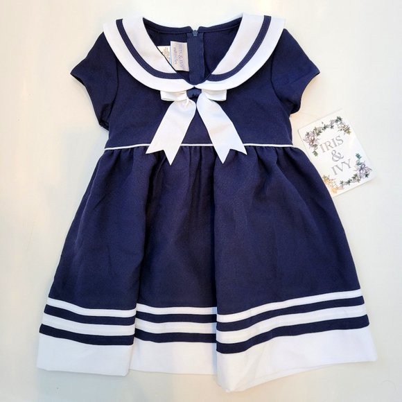iris & ivy | Dresses | Iris Ivy Sailor Dress 3t Nwt | Poshmark